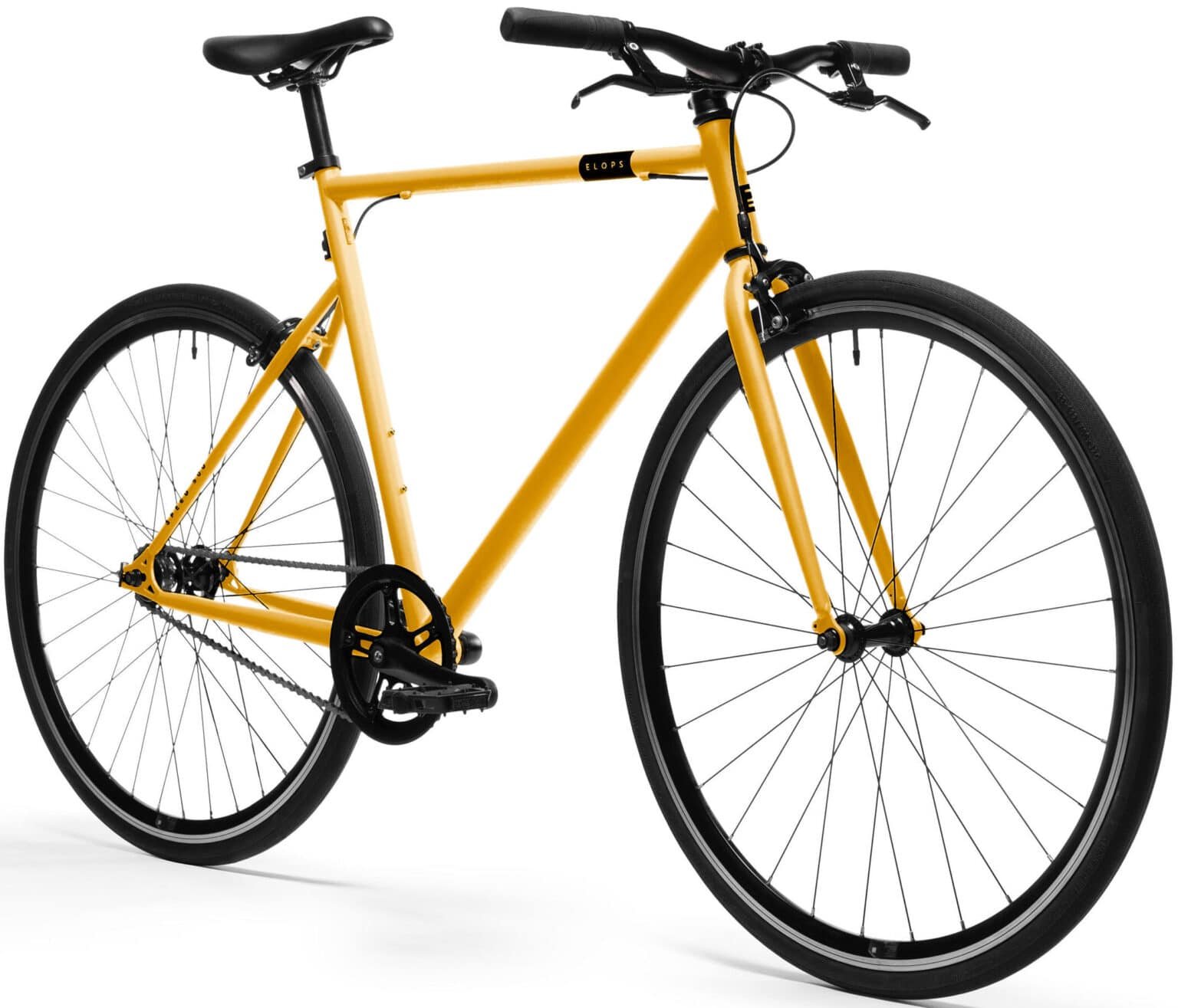 Prueba bici urbana Elops Single Speed 500 de Decathlon