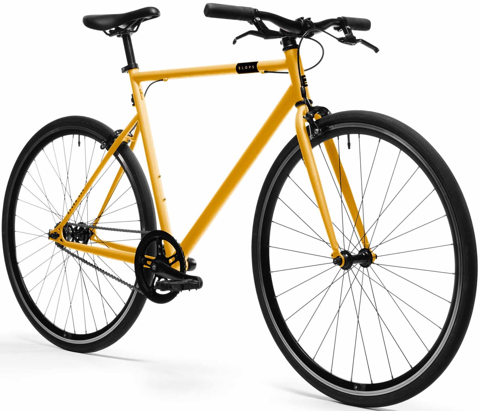 Prueba bici urbana Elops Single Speed 500 de Decathlon